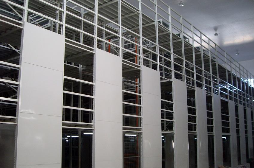 Customized Mezzanine Racking System Multi Floor High Load Capacity ...