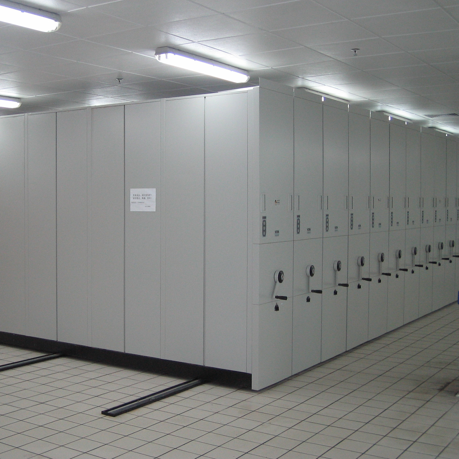 Simple Operation Moveable Rack System Multi Level Electric Mobile