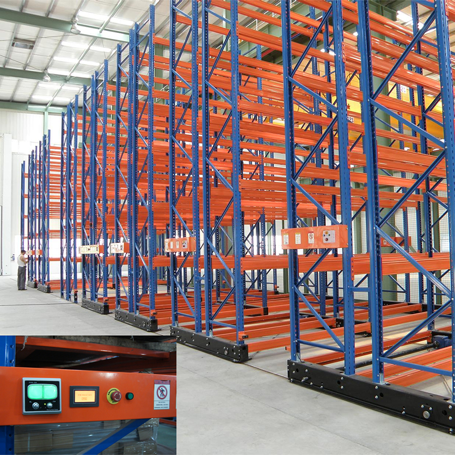 Electric Mobile Racking System - Buy Radio shuttle racking system ...