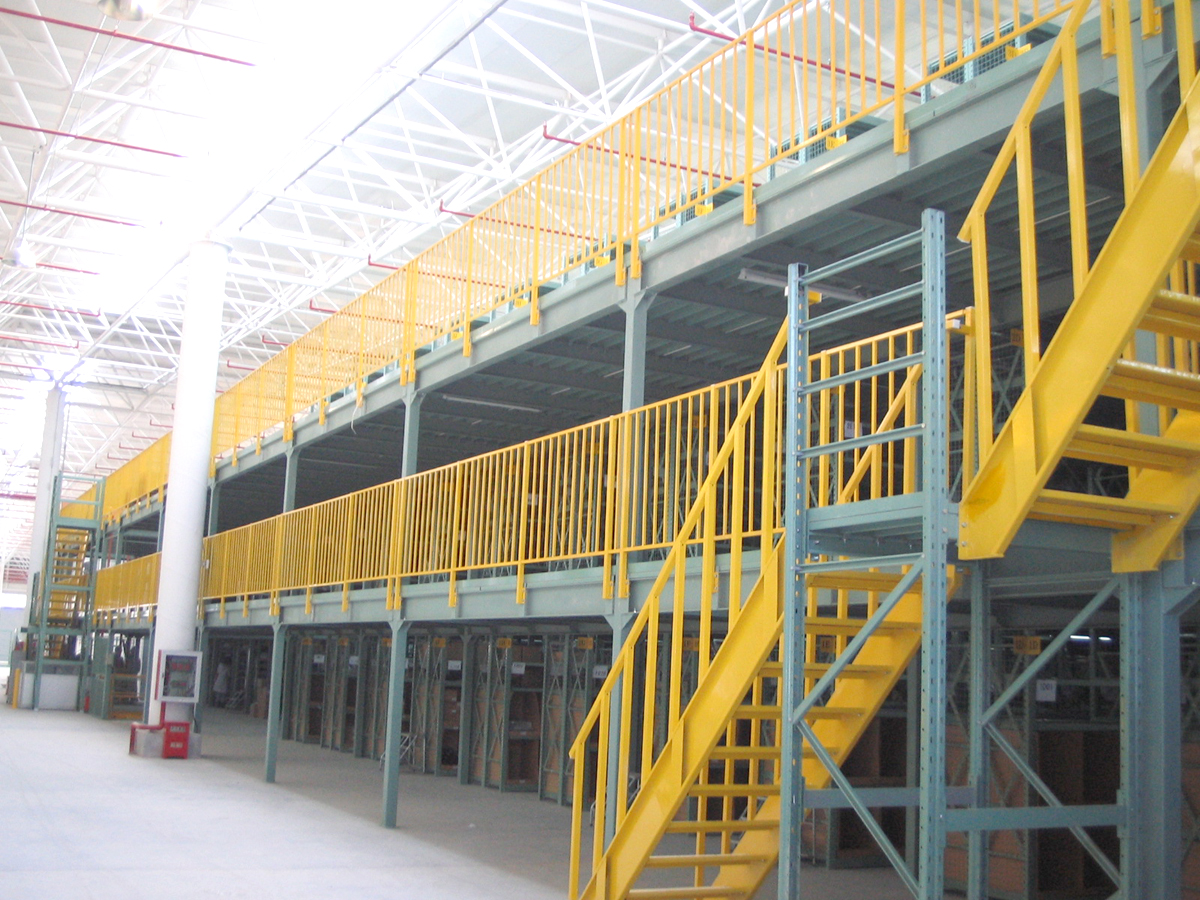 Custom Size Mezzanine Rack Substantial Steel Platform Good Quality ...