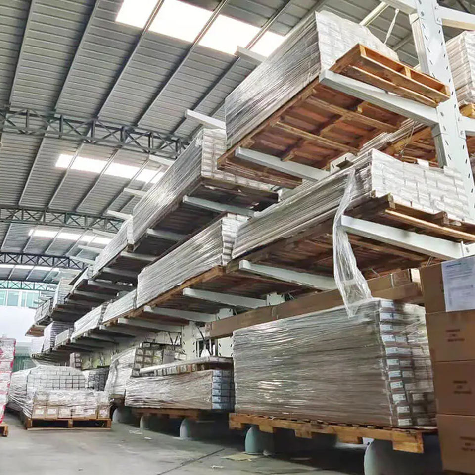 Professional Standards Cantilever Racking Industrial Steel Double Sided ...