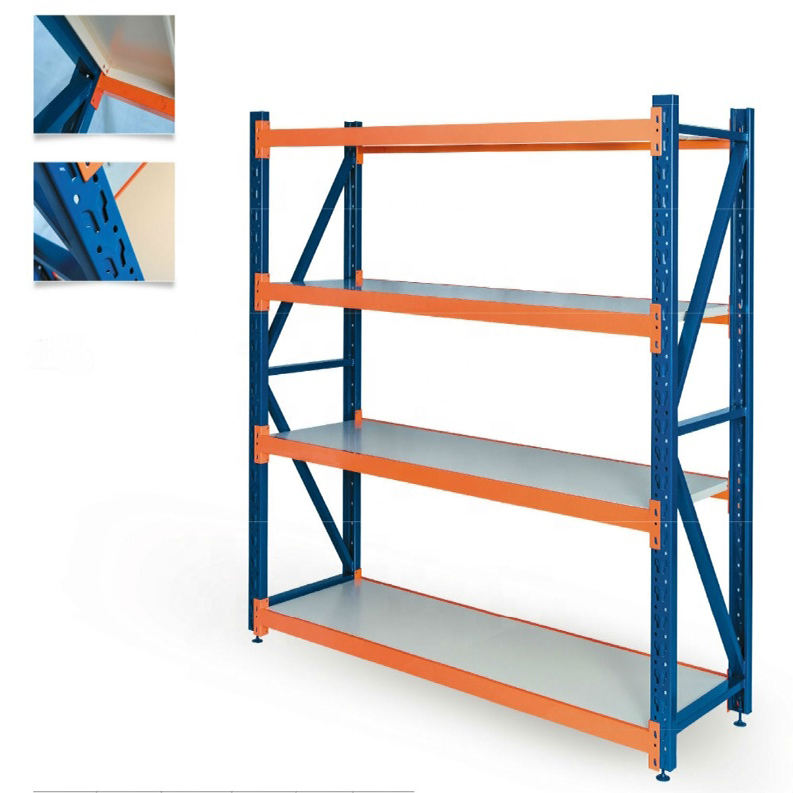 Warehouse Medium Duty Rack Heavy Duty Panel Racking Multi-level ...