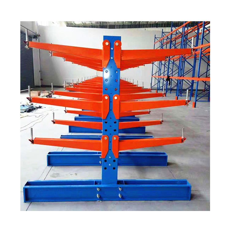 Professional Standards Cantilever Racking Industrial Steel Double Sided ...